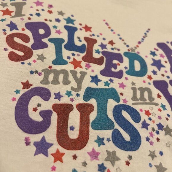 Tops | Rare Olivia Rodrigo I Spilled My Guts In New York Shirt | Poshmark